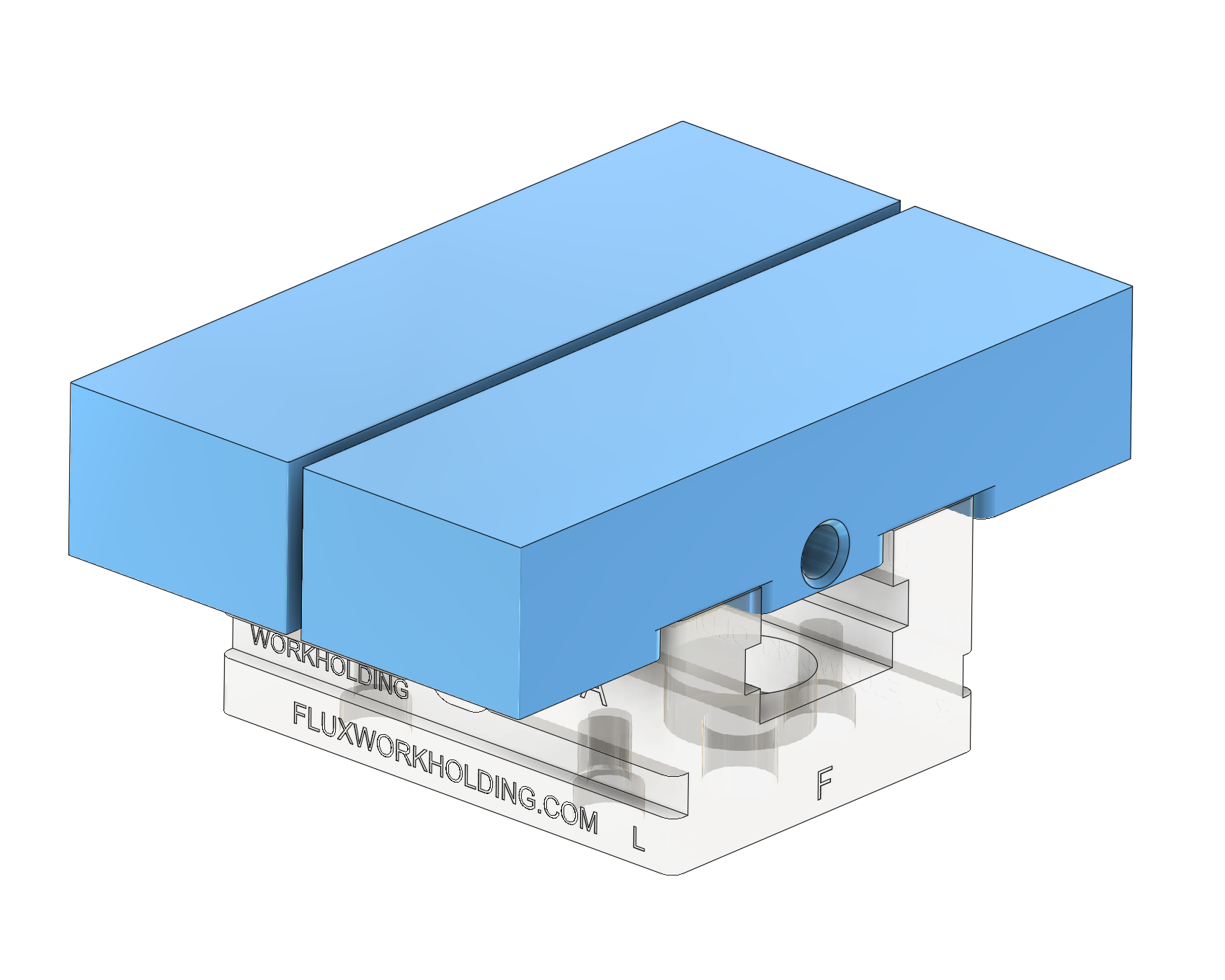 4" Jaw Set - 6 Inch Width – Flux Workholding